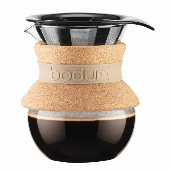 Bodum Pour Over Coffee Maker with Permanent Filter 0.5 L, 17 OZ ...