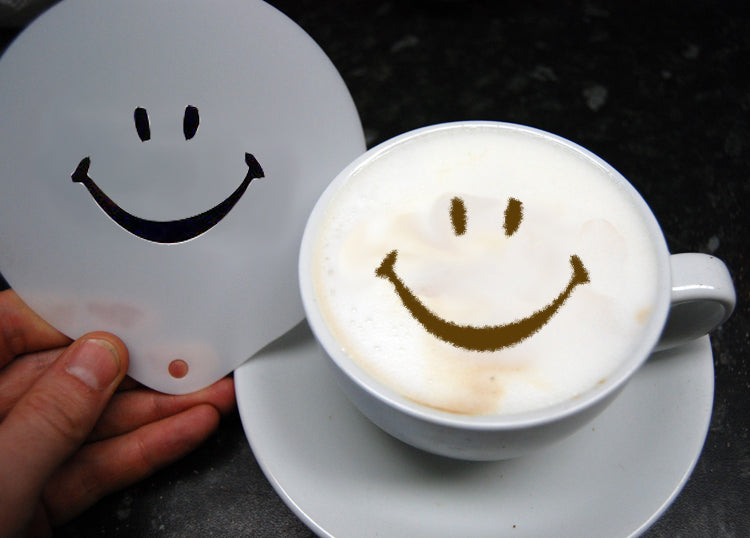 Stencils - Smiley Face - Baristashop.co.uk — Barista Shop
